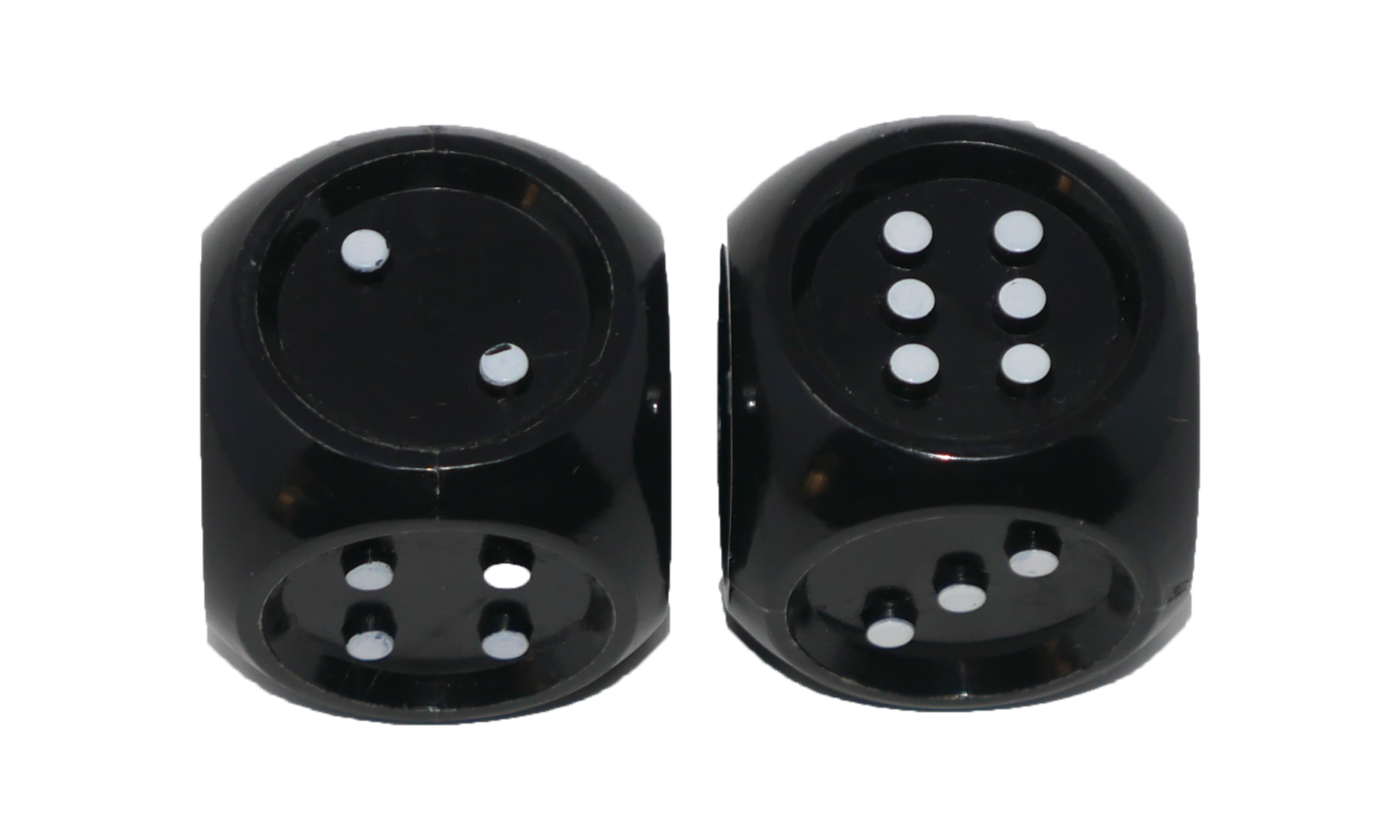 Tactile Dice – Black/White – Michigan Disability Rights Coalition